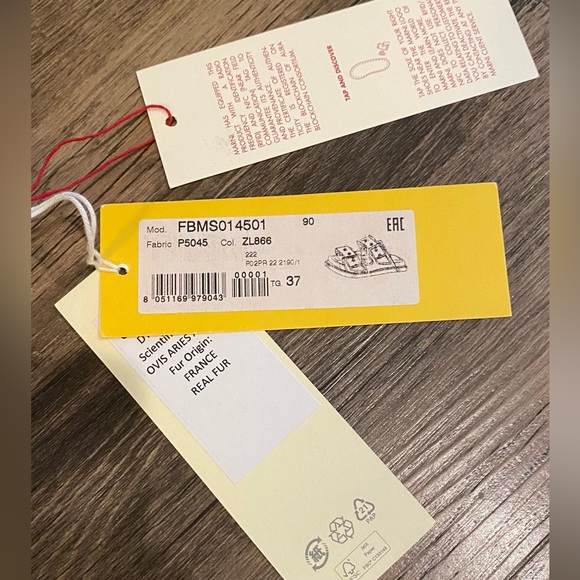 Marni | Shoes | New With Tag Marni Fussbett Leather And Shearling ...